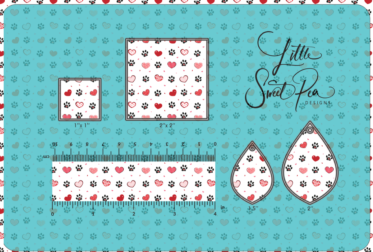 3067 - Rainbow Puppy Love Combo Board – Little Sweet Pea Designs