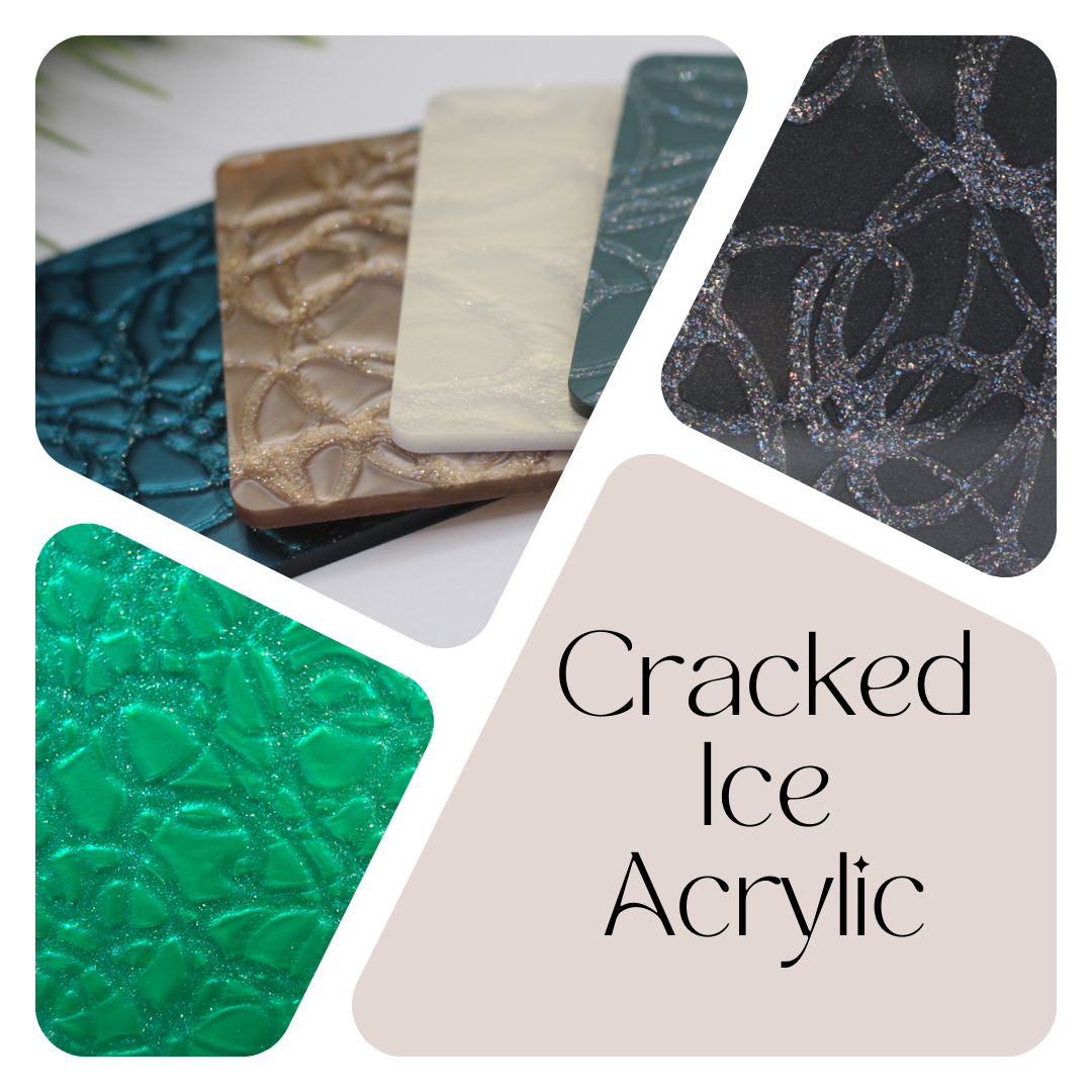Cracked Ice Acrylic – Little Sweet Pea Designs