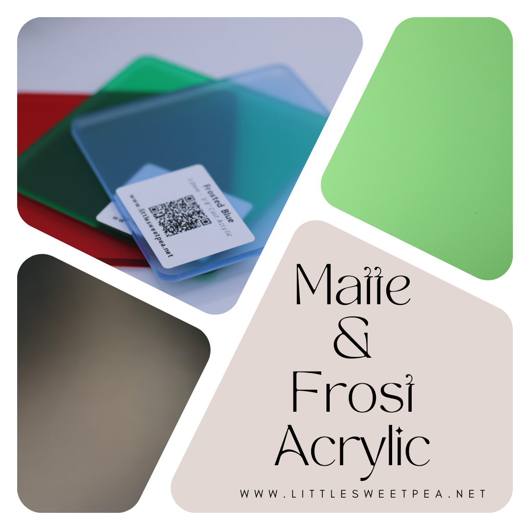 Stock Acrylic Sheets – Little Sweet Pea Designs
