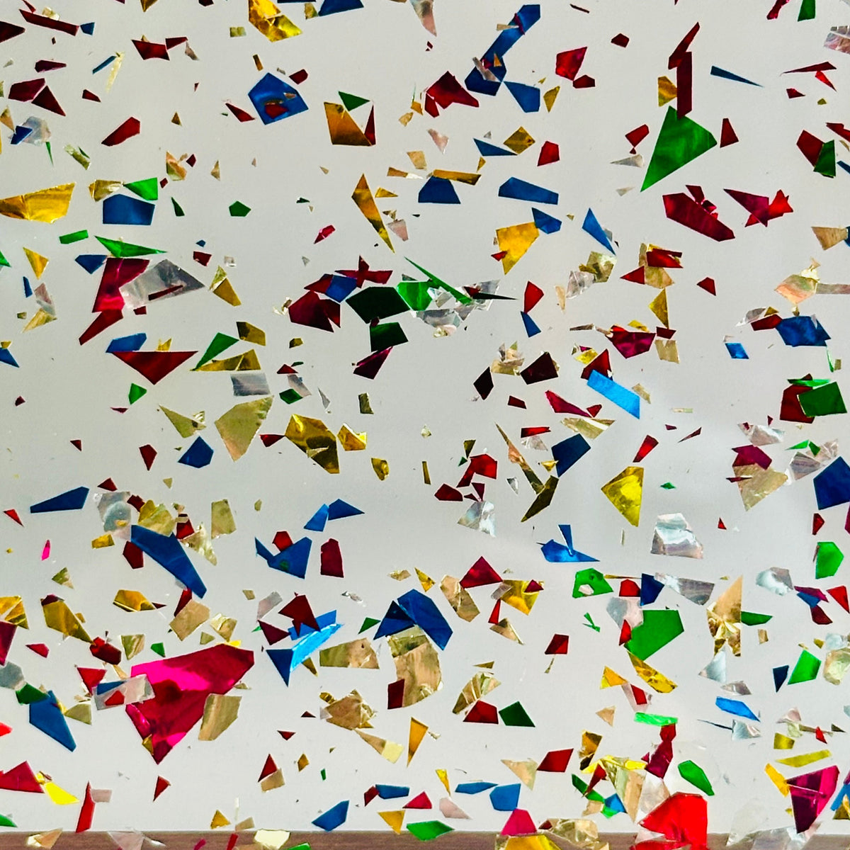 Birthday Party Flakes - 1/8" Clear Cast Acrylic Sheet – Little Sweet ...
