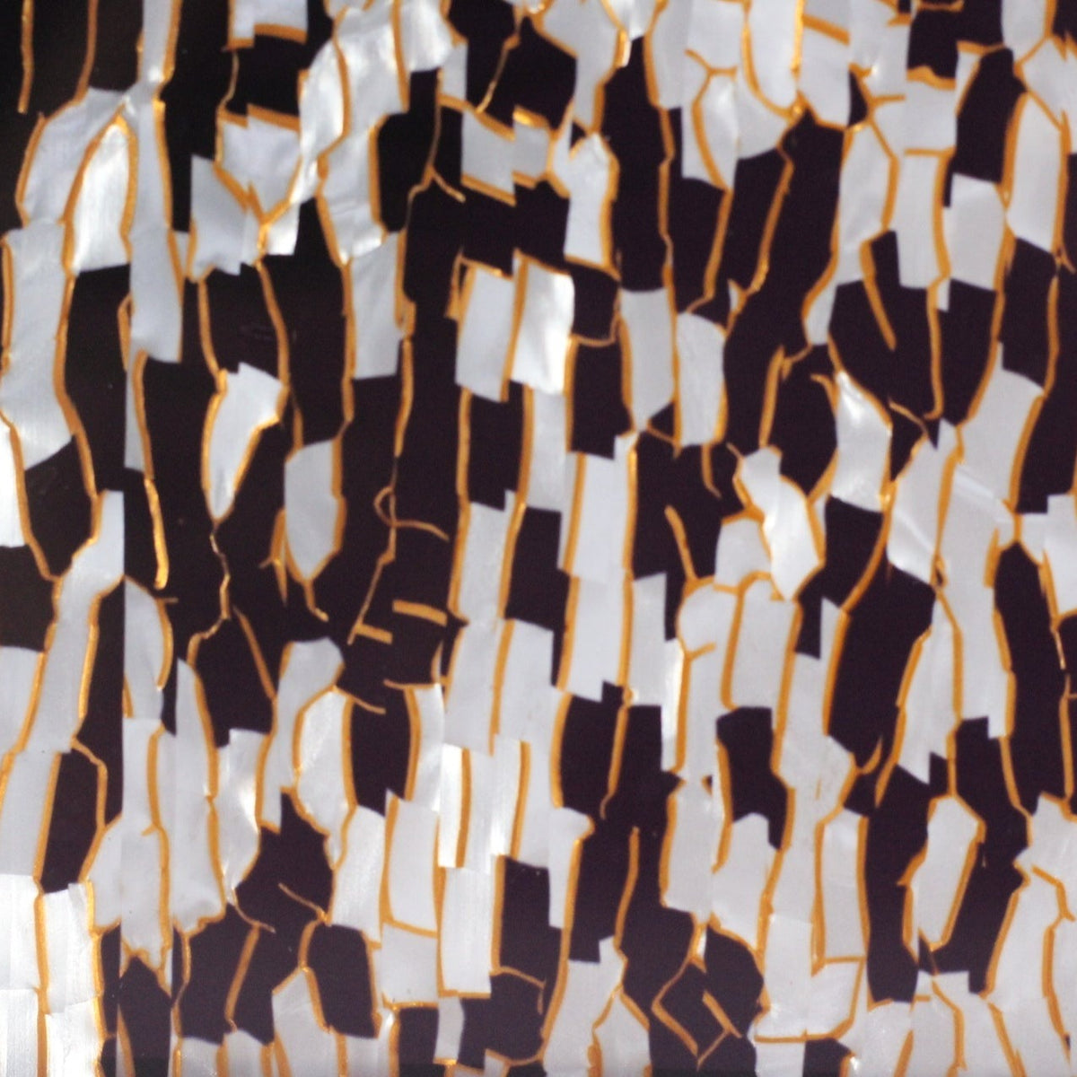 Pearl, Black and Gold Maze - 1/8" Celluloid Acrylic Sheet – Little ...
