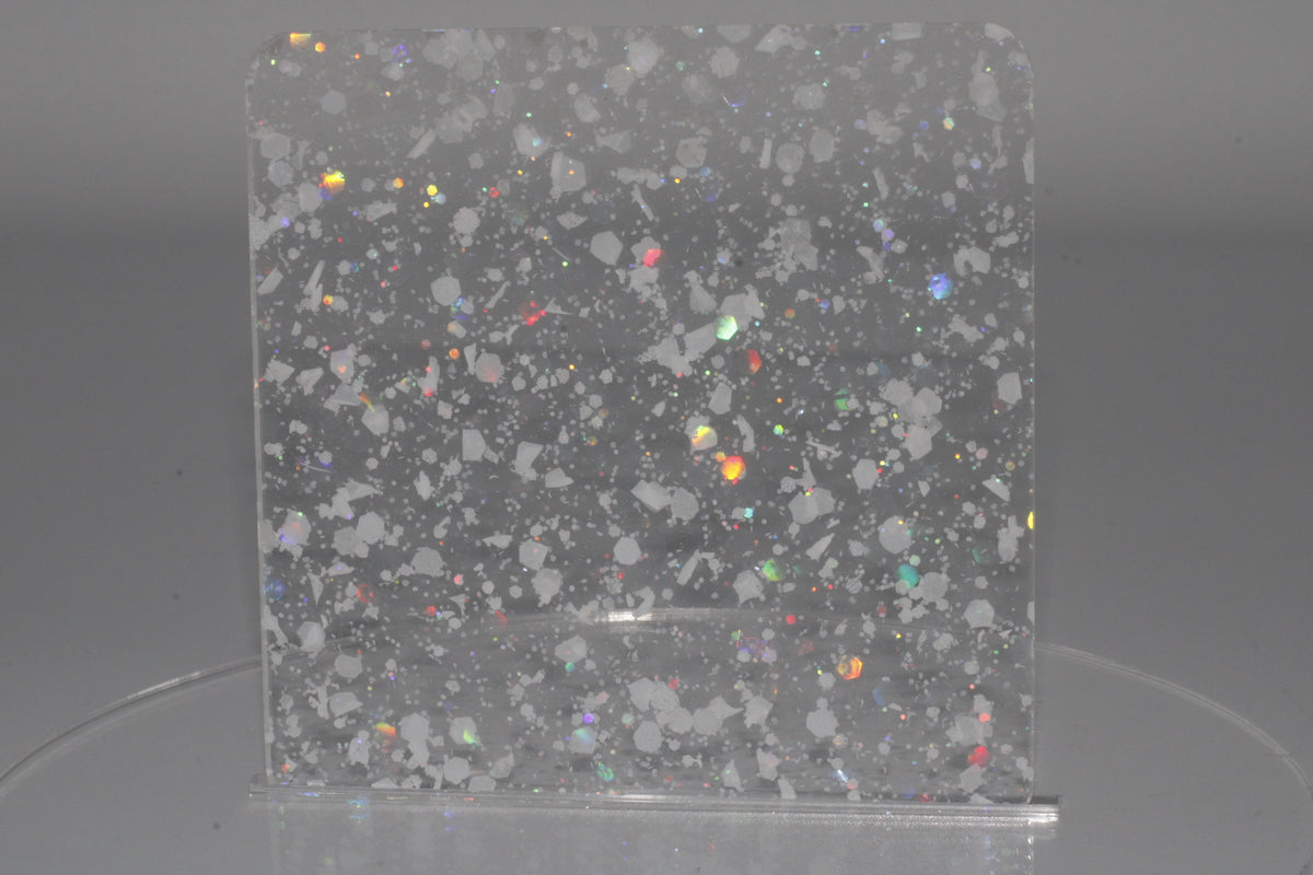 Snowfall Confetti - 1/8" Acrylic Sheet – Little Sweet Pea Designs