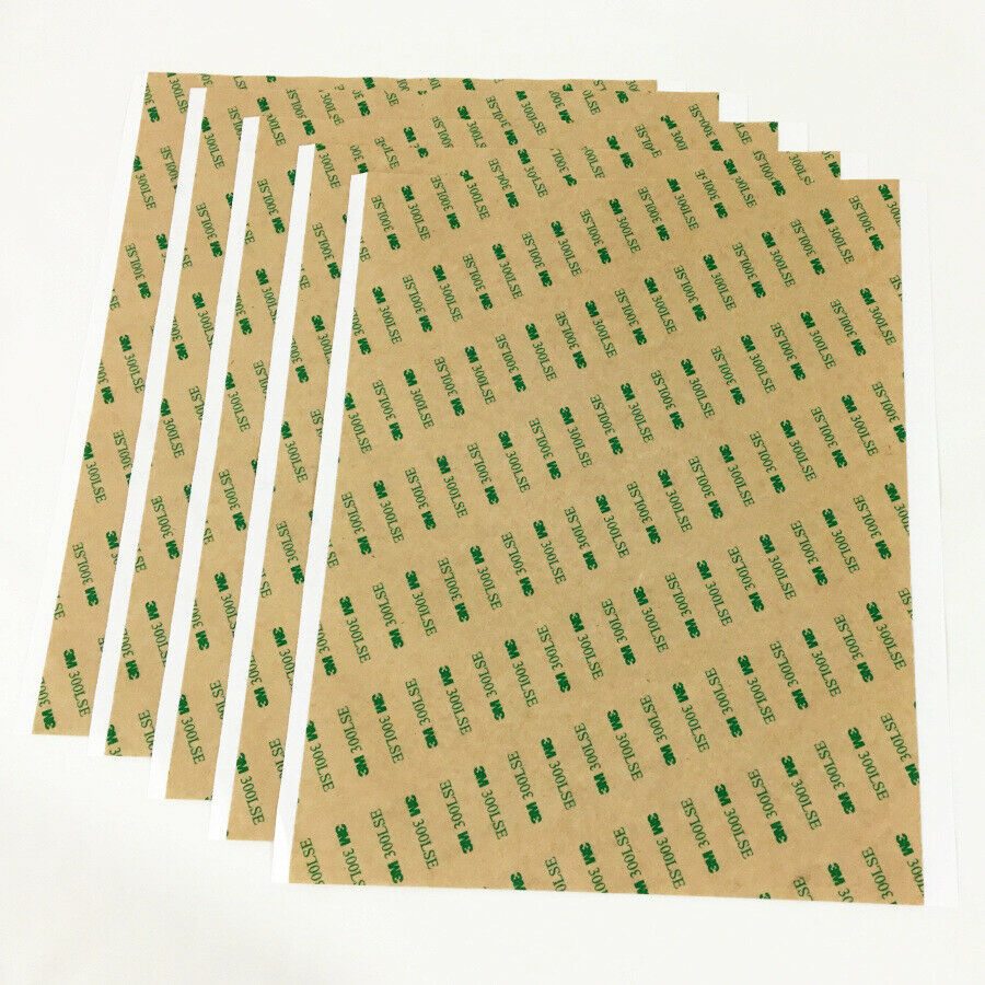 5 Sheets - 3M 300LSE Adhesive Sheets (Various Sizes) – Little Sweet Pea ...